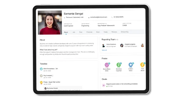 keka Dashboard QkrHR